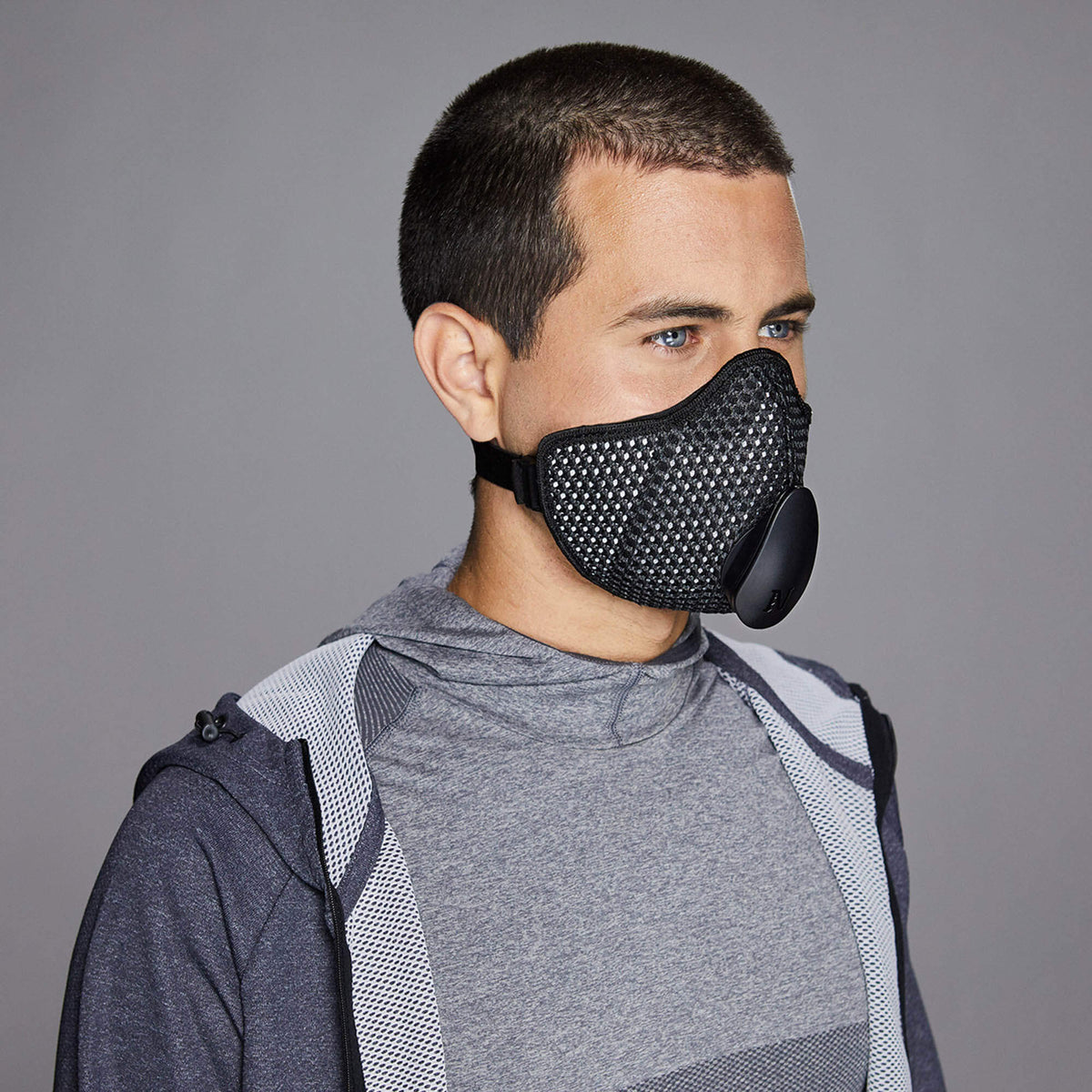 FFP3 Urban Mask - Metal Gray | Narvalo
